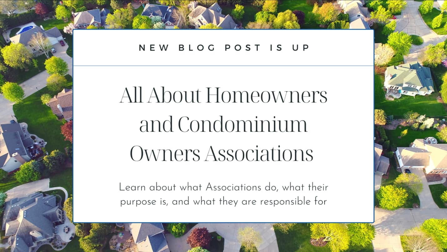 All About Homeowners and Condominium Owners Association - The Orlando ...